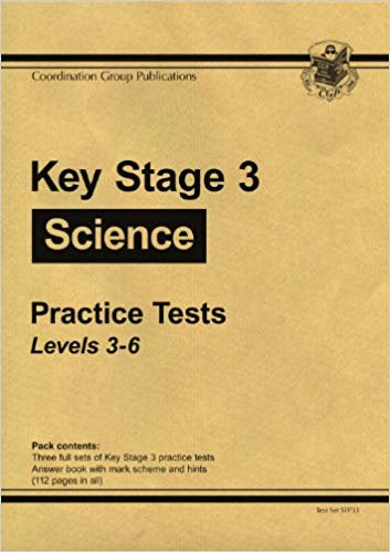 Key Stage 3 Science Practice Tests Levels 3-6 | SyTris Bookshop